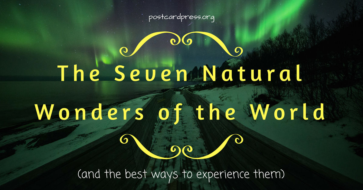 The Seven Natural Wonders of the World - Postcard Press