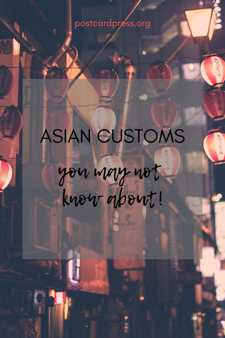 Asian Customs pinterest - Postcard Press